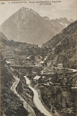 Route de Pierrefitte a Cauterets le Limacon France, Vintage Post Card ...