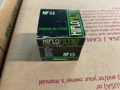 HiFlo Oil Filter HF113 Honda TRX 300EX 400EX 250X 420 450 500 Rancher ...