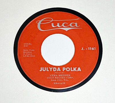 VERNE MEISNER BAND 45 RECORD "JULYDA POLKA & JUDY WALTZ" SUPER ...