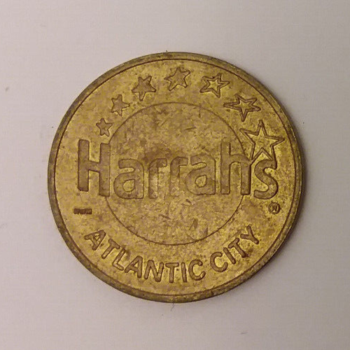 Harrah's Casino Arcade Atlantic City, NJ Game Token 24mm | eBay