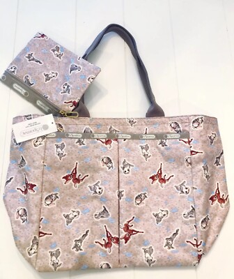 LESPORTSAC Disney Bambi and Thumper Everygirl Tote Handbag NWT | eBay