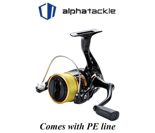 Alpha Tackle Ideal for Lure Fishing Rod Spinning Reel with Line WESKER ...