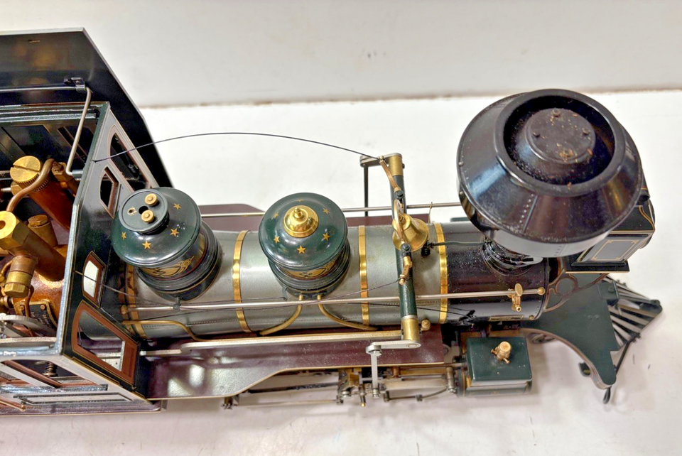 ACCUCRAFT "1:20.3" SCALE MASON BOGIE LIVE STEAM LOCOMOTIVE W/AXLE PUMP ...