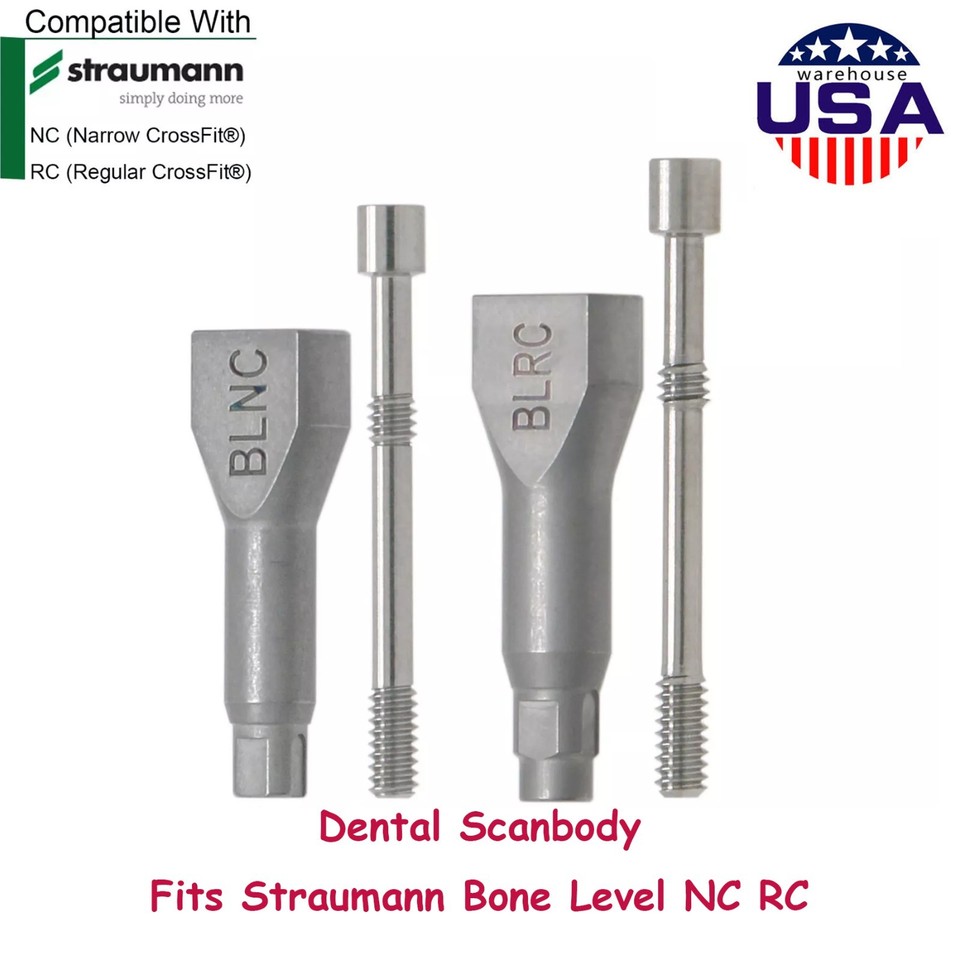 US Dental Fits Straumann ITI NC/RC Impression Coping & Scanbody Open ...
