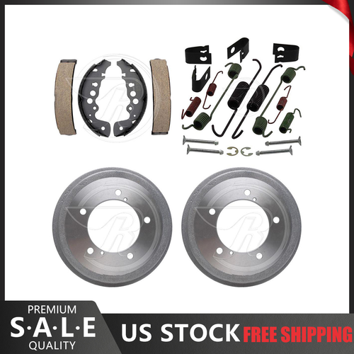 For 2002-2004 Chevrolet Tracker Rear Kit Brake Drums & Brake Shoes ...