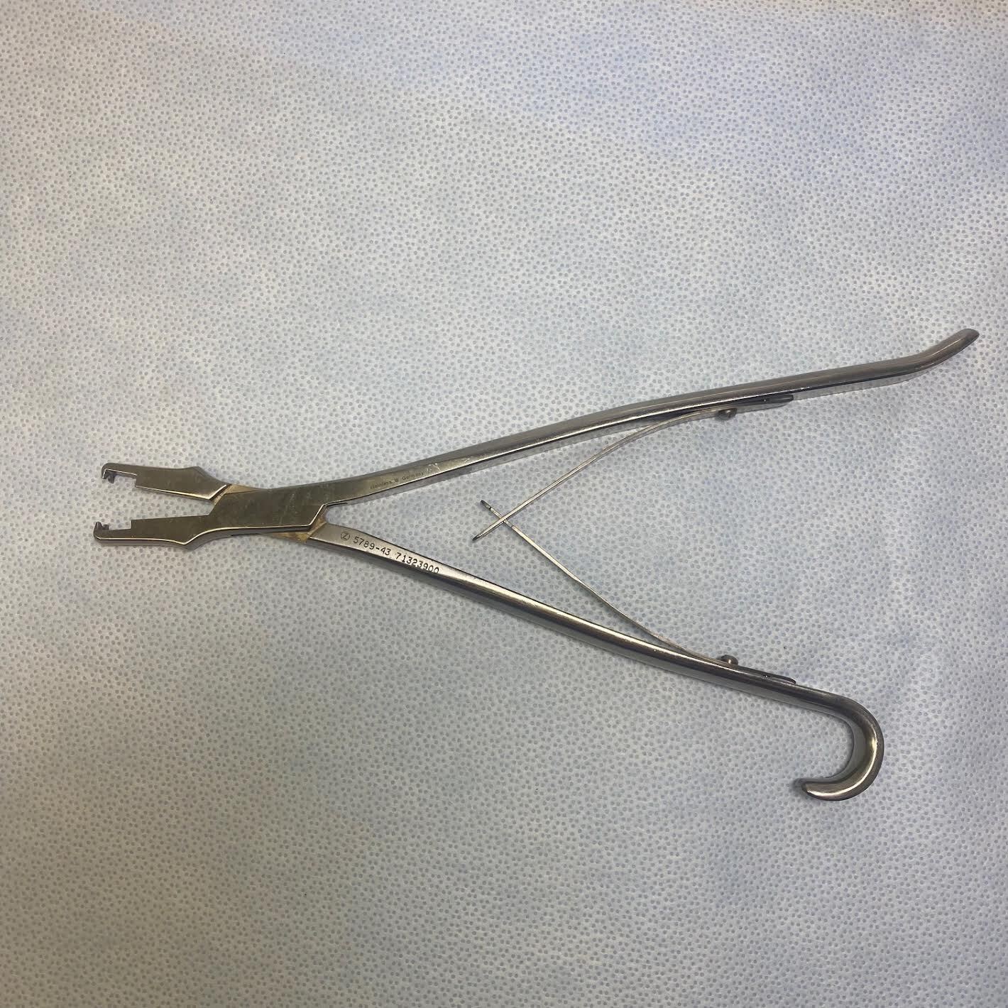 * Zimmer 5789-43 Holding Pin Pliers for sale online | eBay