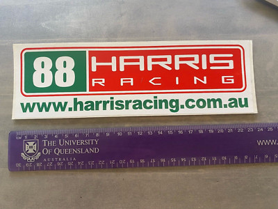 Harris Racing Sticker/Decal | eBay Australia