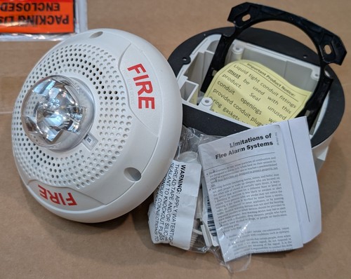 SYSTEM SENSOR SPSCWHK - Ceiling Strobe - NO BOX - SAME DAY SHIPPING | eBay