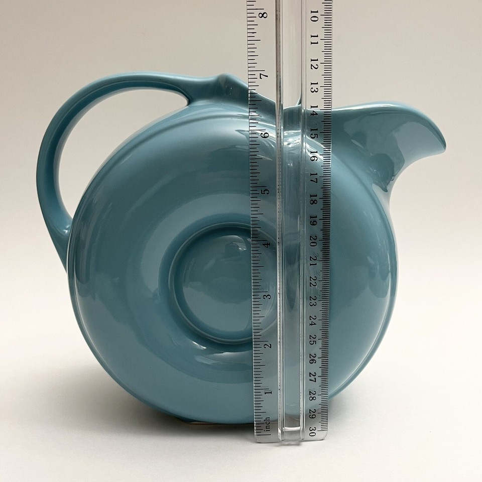 Hall Turquoise Donut Pitcher 1335 | eBay
