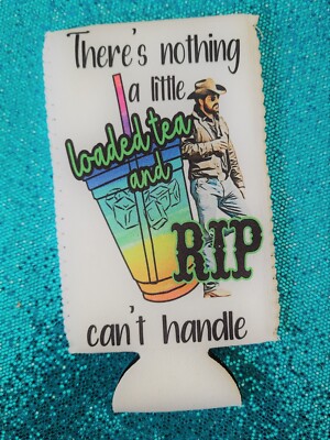 12oz. Neoprene Skinny Can Koozies---RIP WHEELER LOADED TEA | eBay