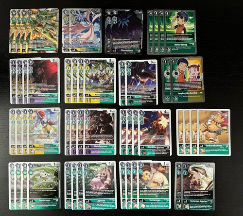 Digimon TCG Green/Yellow/Purple MegaGargomon Alliance Deck: Terriermon ...