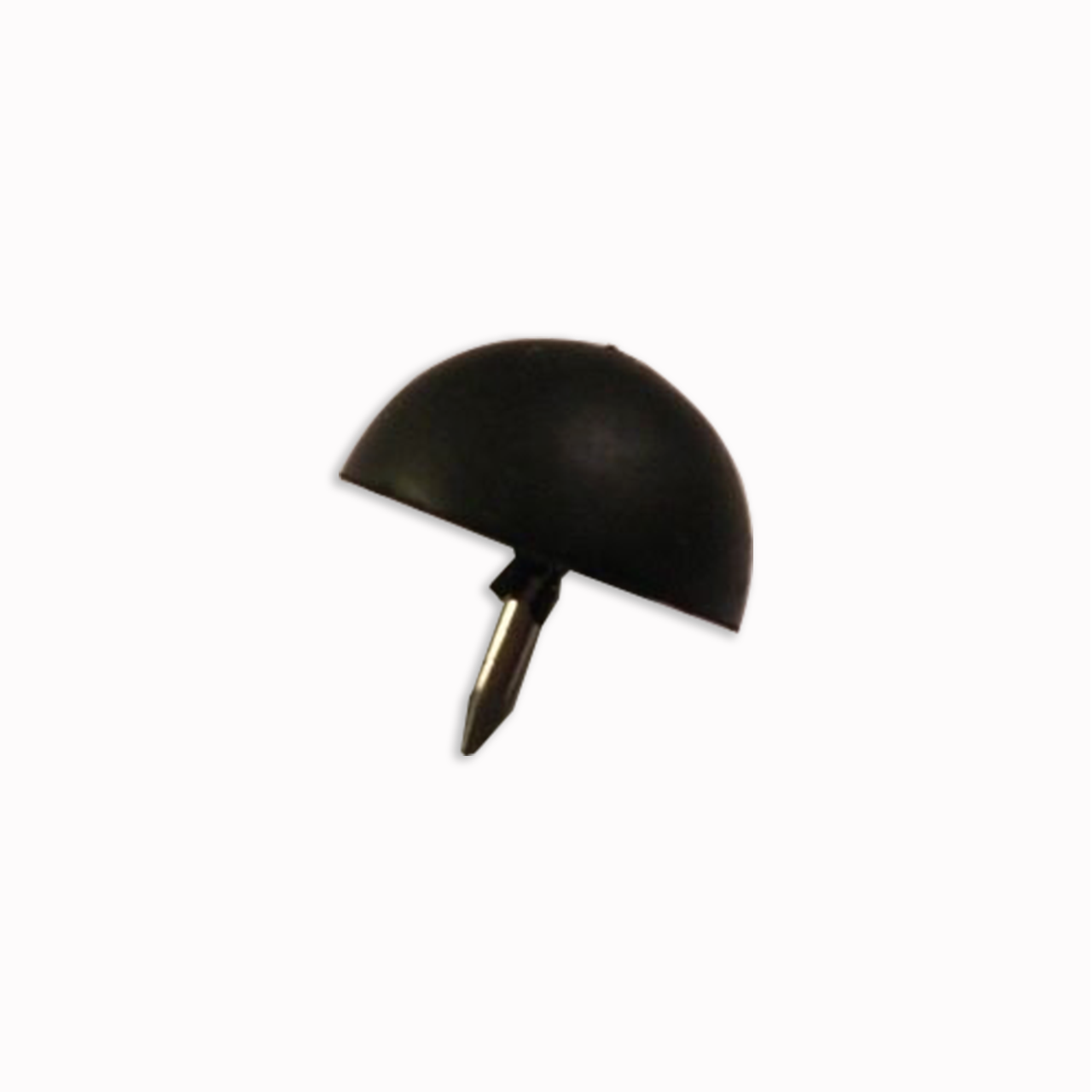 Black Rubber Head Nail For Piano Cabinet Bumpers 5/8" Diameter ...