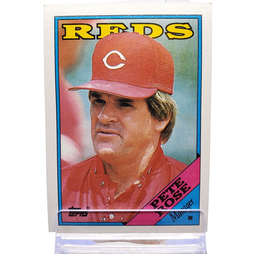 1988 Topps - Team Checklist #475 Pete Rose for sale online | eBay