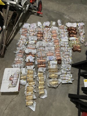 HUGE lot of Viega and Apollo ProPress fittings ! 2", 1-1/2", 1-1/4", 1 ...