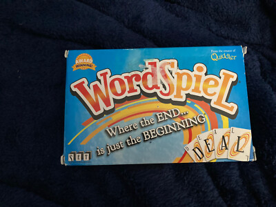 Quiddler Wordspiel Language Word Card Game Needs a battery for timer | eBay