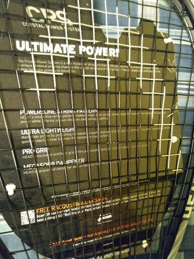 HEAD CPS Heat Racquetball Racquet 3 5/8" Grip A4 for sale online | eBay