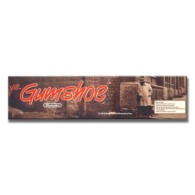 Gumshoe Premium Arcade Marquee For Restoration Backlit Sign | eBay