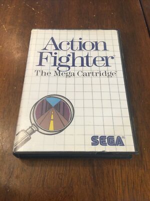 Action Fighter (Sega Master System SMS, 1986) Tested & Authentic - No ...