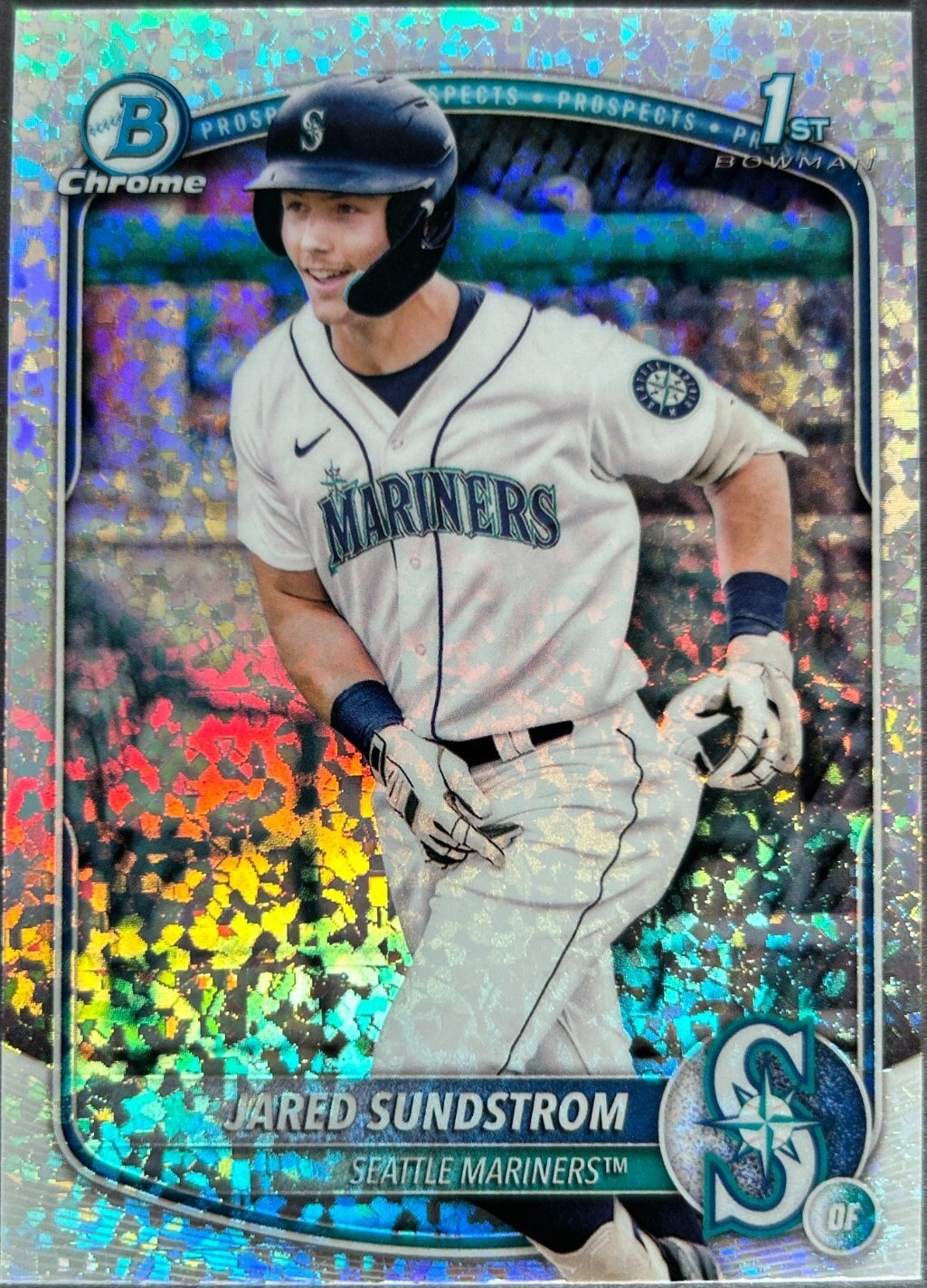 2025 Bowman - Chrome Prospects Jared Sundstrom #BCP-85 Mini-Diamond ...