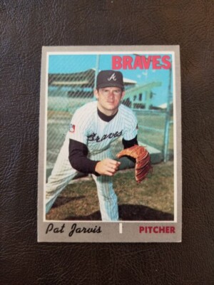 PAT JARVIS 1970 TOPPS BASEBALL CARD #438 ATLANTA BRAVES | eBay