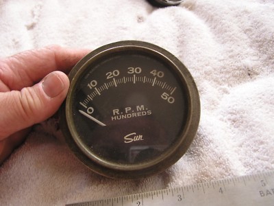 Vintage Sun 5K 5000 RPM Tachometer ST-505 | eBay