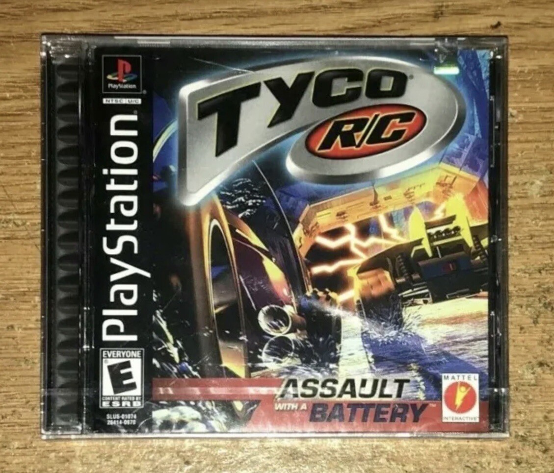 Tyco R/C: Assault With a Battery Sony PlayStation 1 Game Brand New PS1 ...