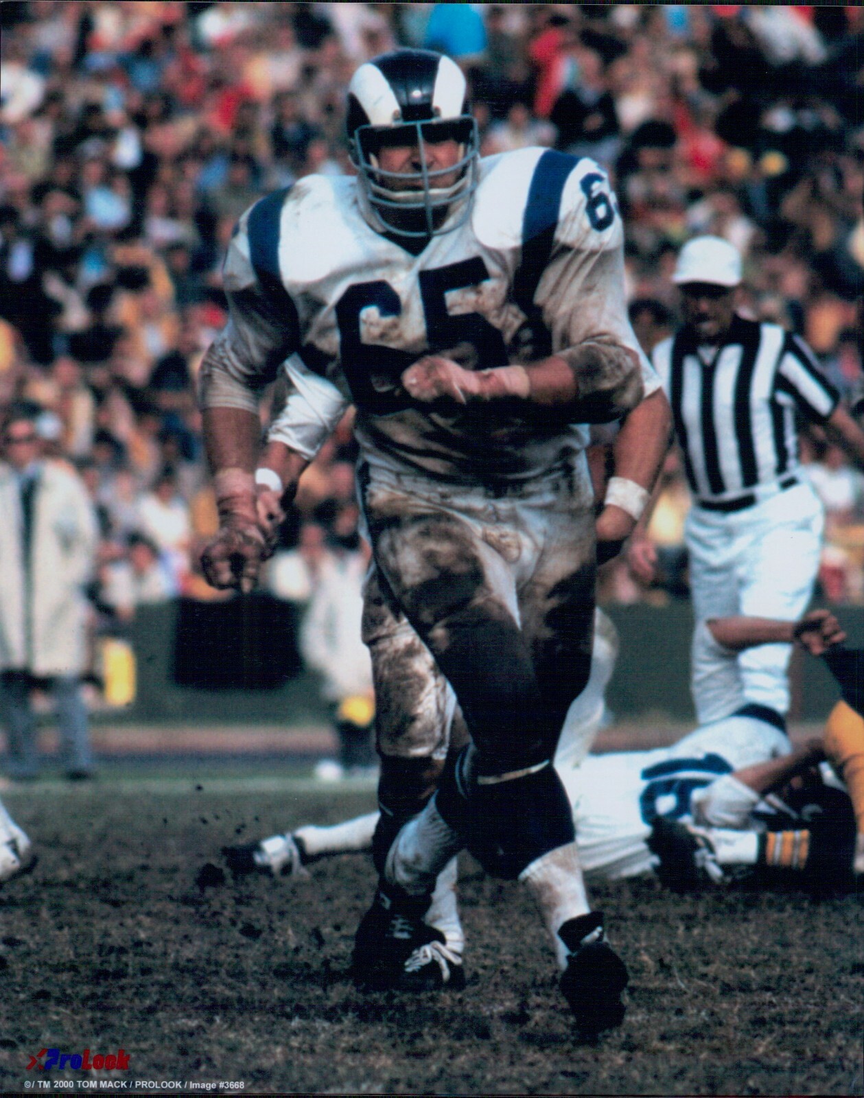 Tom Mack Los Angeles Rams NFL Football Unsigned Glossy 8x10 Photo A | eBay