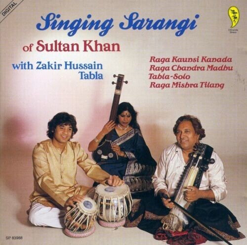 Singing Sarangi of Sultan Khan Zakir Hussain Kaunsi Kanada Tilang ...