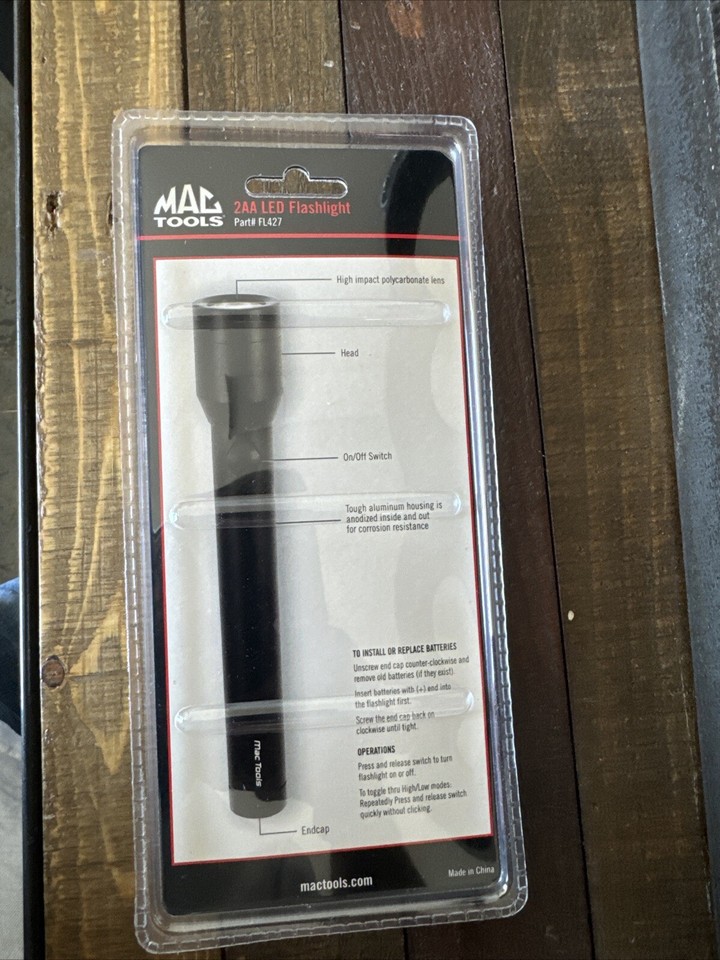 MAC Tools LED Flashlight Part# FL427 *****new**** | eBay