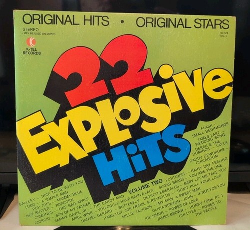 K-TEL 22 Explosive Hits Vol. 2 Original Stars Vinyl Record Album LP ...