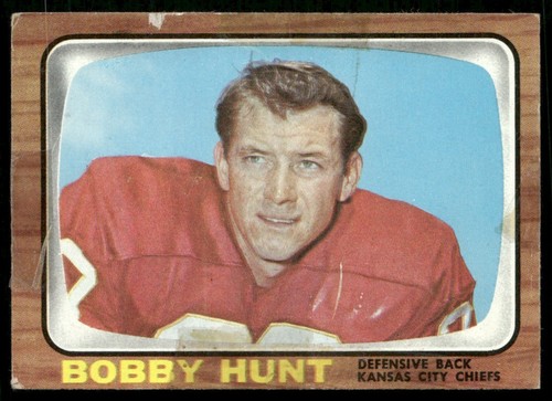 1966 Topps Bobby Hunt Kansas City Chiefs #71 *Low Grade* | eBay