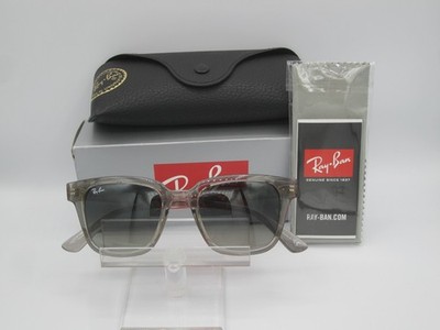 Ray Ban RB4323 col 6449/71 Sunglasses Crystal Gray / Gray Gradient ...