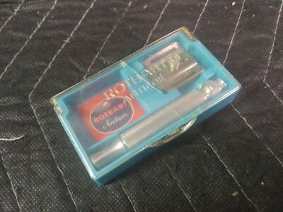Rotbart Anticor mini head safety razor vintage 1960's in case - Made in ...