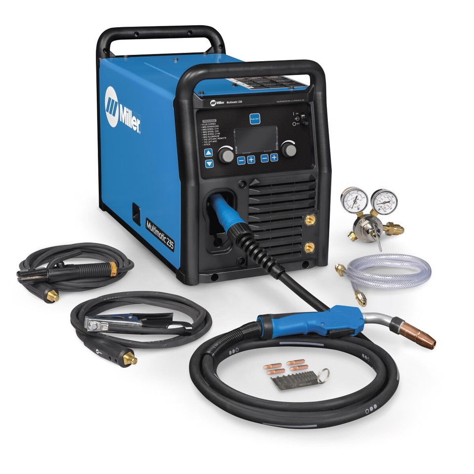 Miller Multimatic 235 Multiprocess Welder w/Running Gear (951846) | eBay