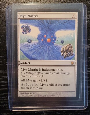 MTG Myr Matrix Darksteel 132/165 Regular Rare | eBay
