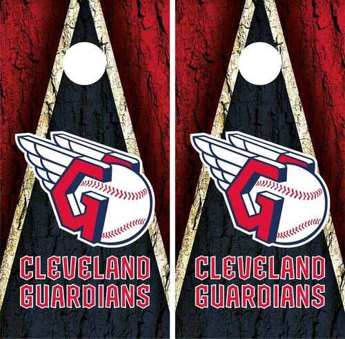 Cleveland Guardians Cornhole Board Vinyl Wrap - Decal Sticker VZ483 | eBay