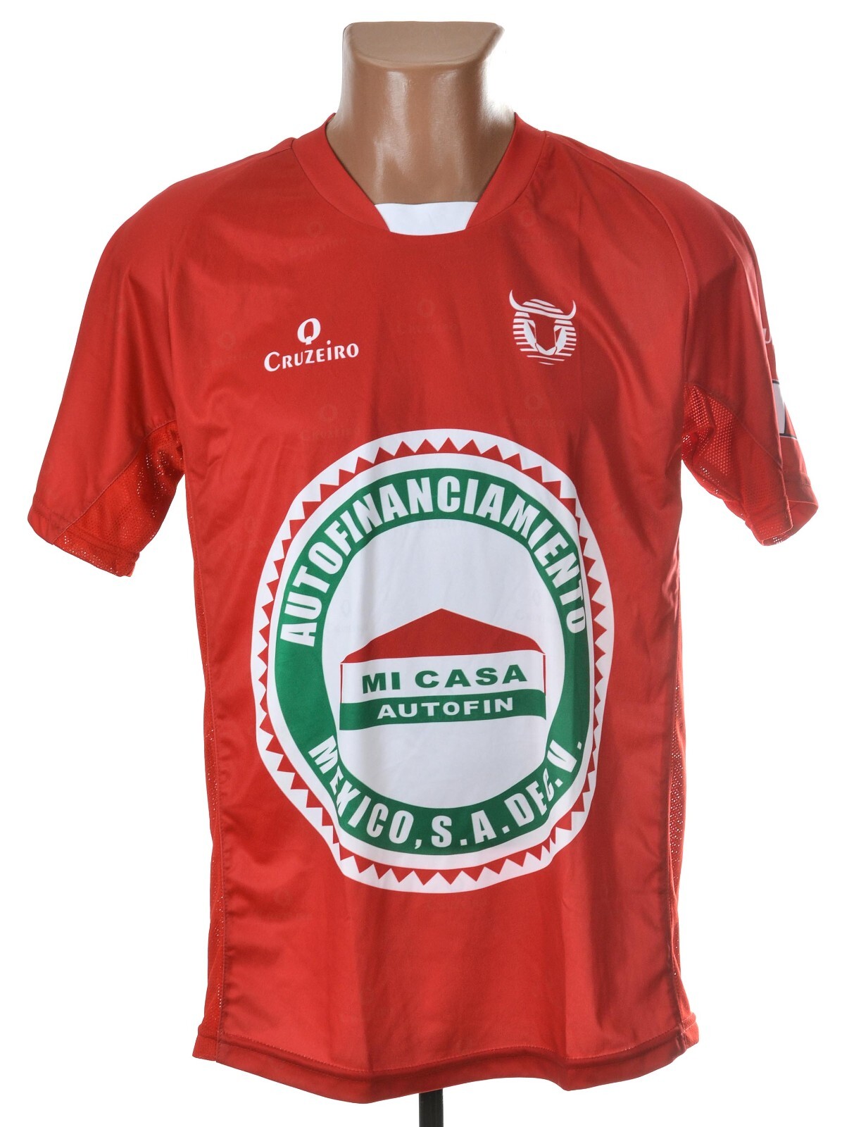 *BNWT* TOROS NEZA FC MEXICO 2002/2003 HOME FOOTBALL SHIRT CRUZEIRO SIZE ...