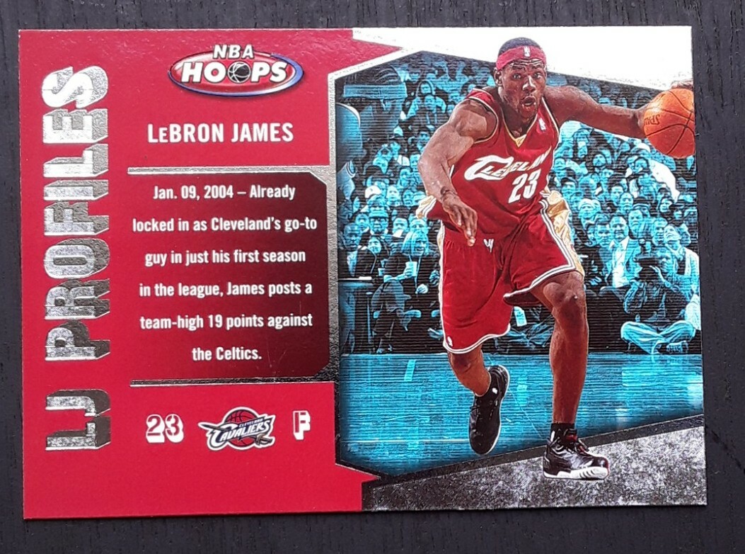 2005-06 NBA Hoops - Lj Profiles LeBron James #LBJ-21 for sale online | eBay