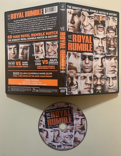 WWE - Royal Rumble (DVD, 2011) John Cena Sheamus Kane Kofi Drew Orton ...