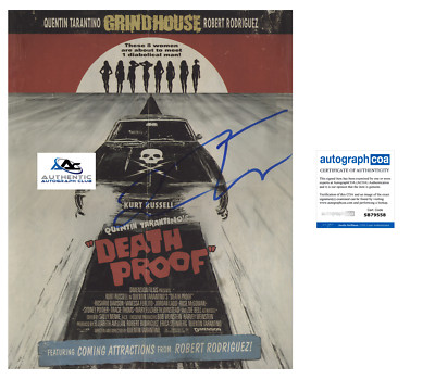 QUENTIN TARANTINO AUTOGRAPH SIGNED 11x14 PHOTO DEATH PROOF ACOA | eBay