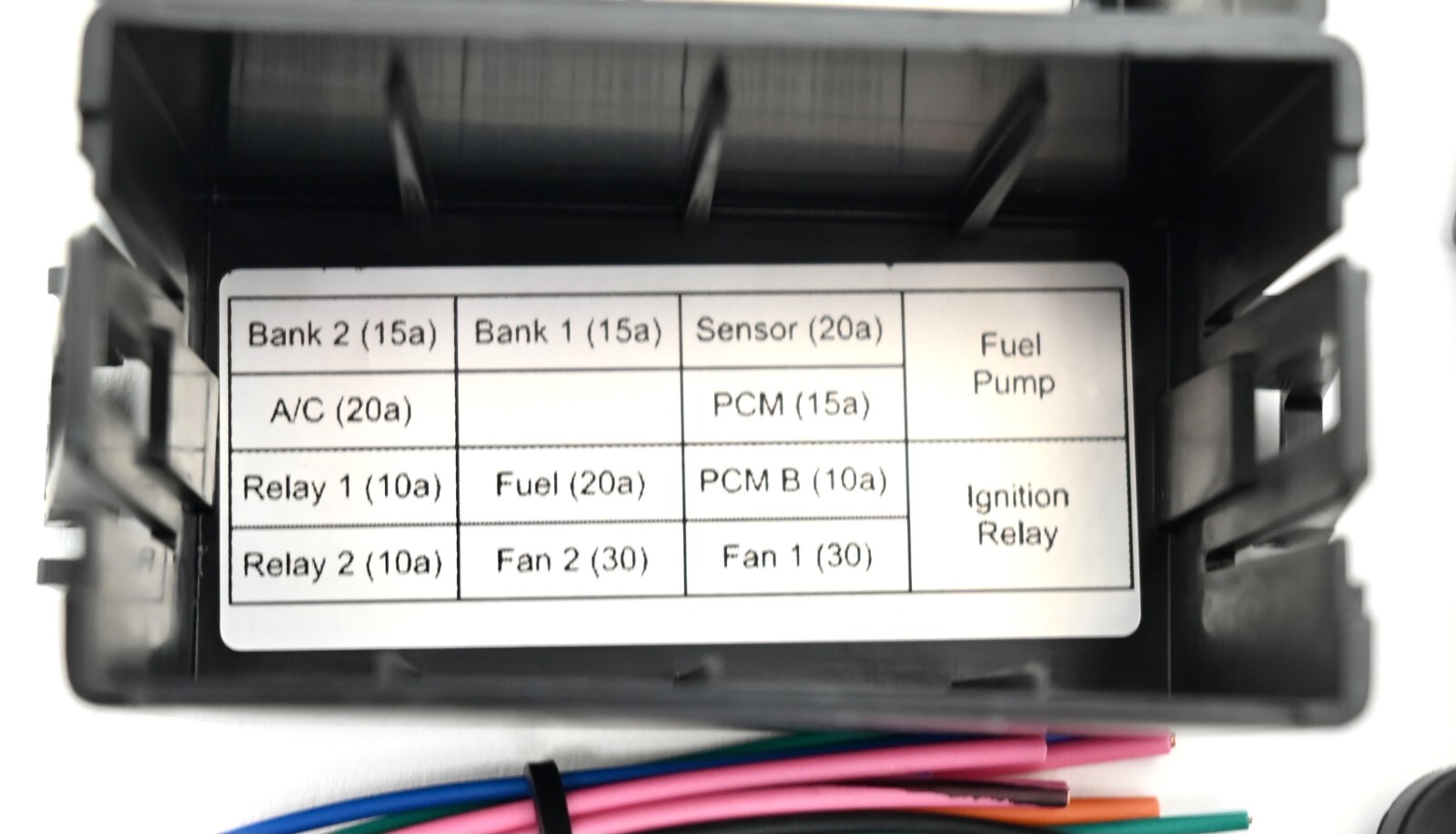 LS Swap Wire Harness Fuse Block with Fans Stand alone Wiring Harness ...