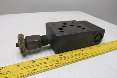 Parker MPR-600-S-P-12 Colorflow Hydraulic Pressure Reducing Valve | eBay