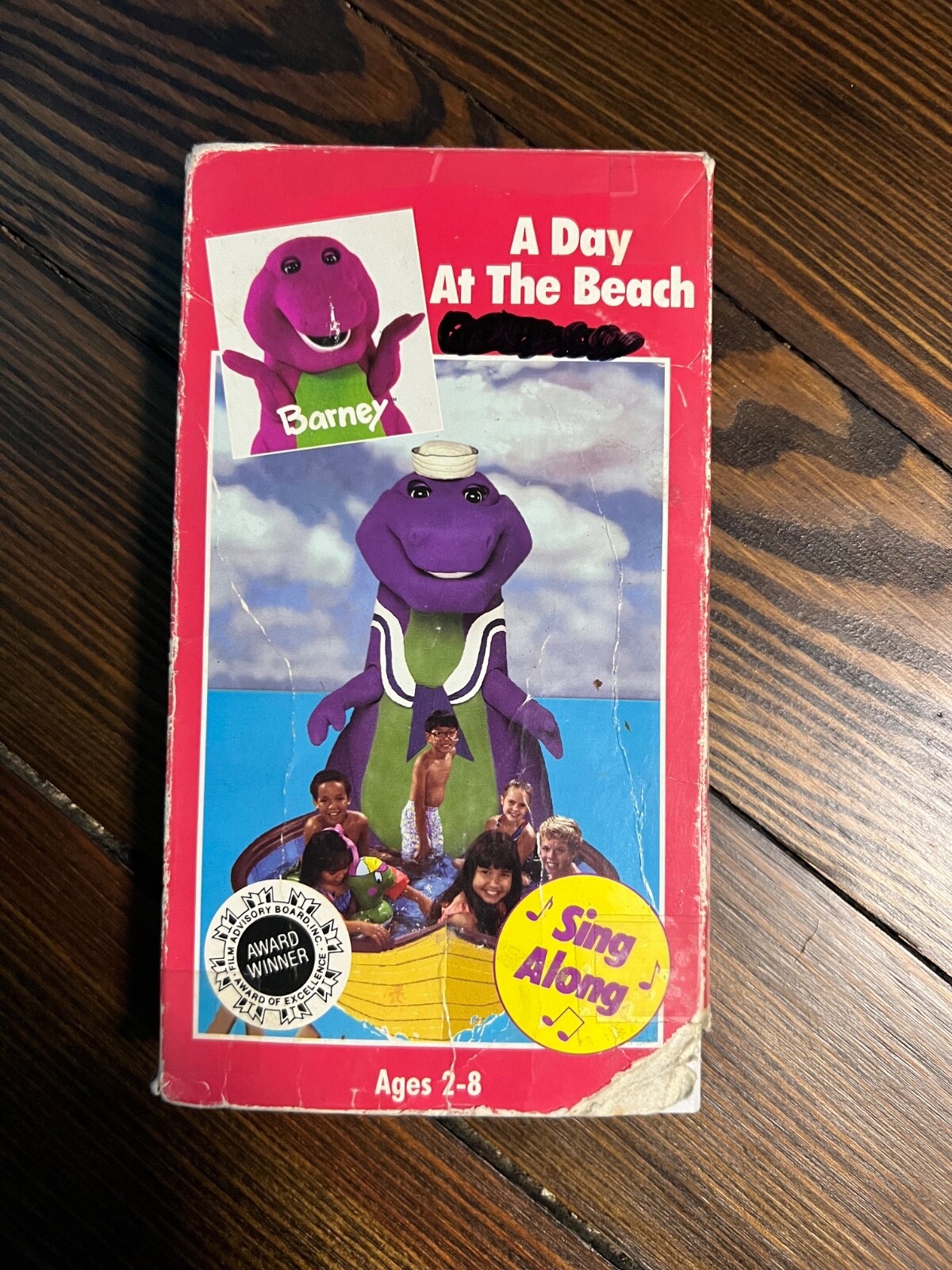Barney - A Day at the Beach (VHS, 1989) 45986980212| eBay