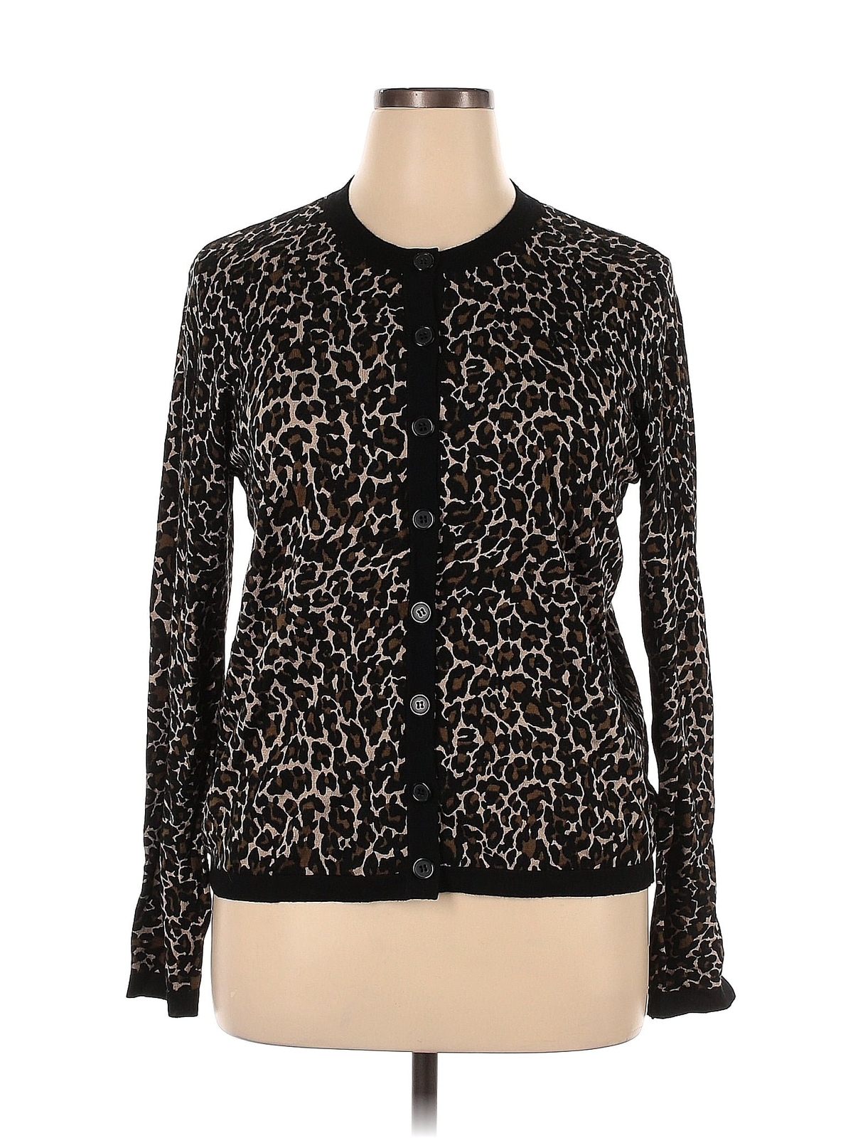 Covington Women Black Cardigan XL | eBay