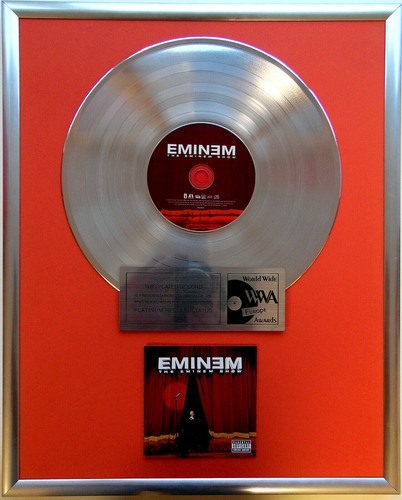Eminem The Eminem Show original CD/Cover + 12" gerahmt goldene ...