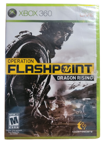 Operation Flashpoint Dragon Rising (Xbox 360) Brand New & Factory ...