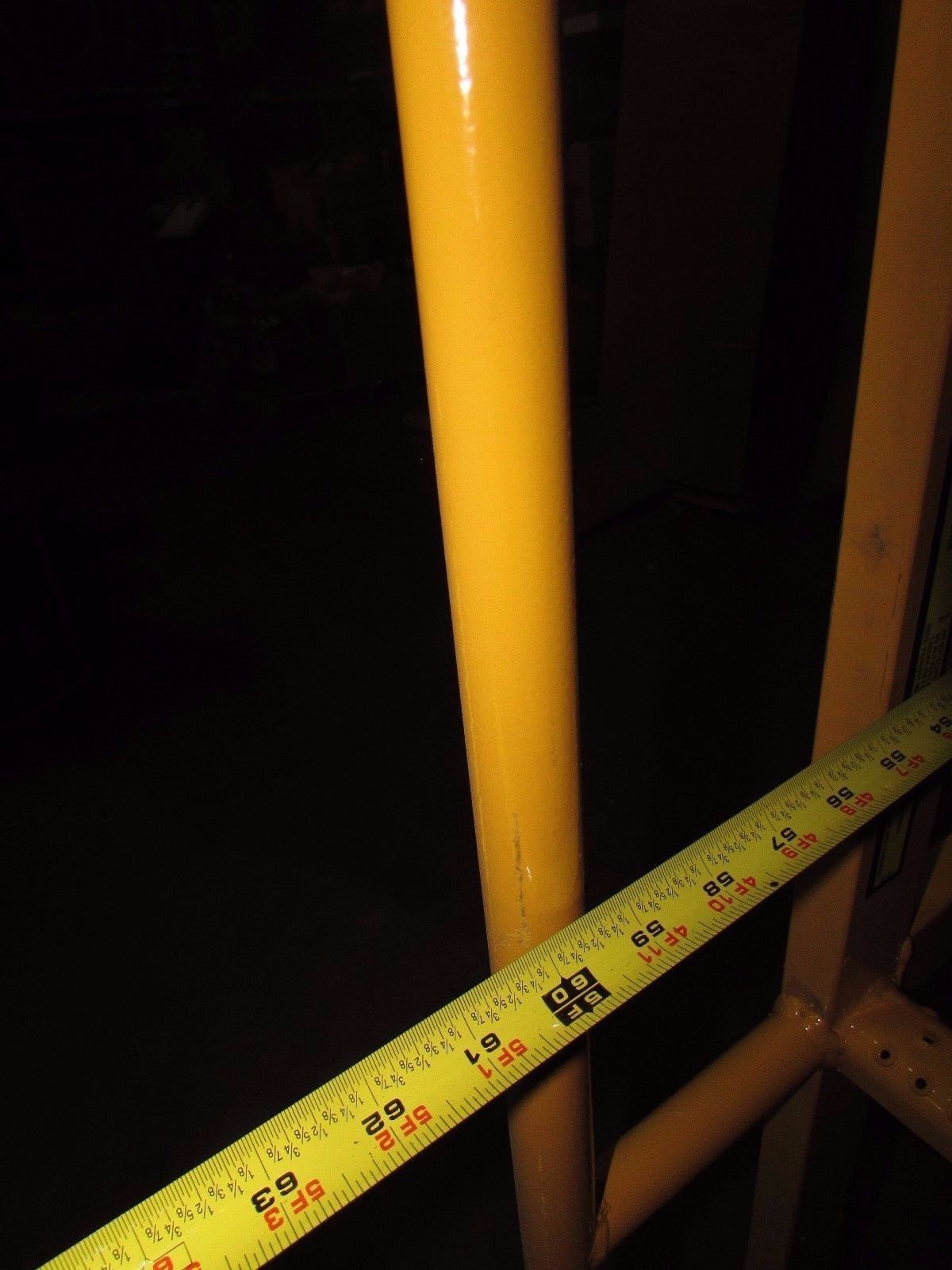 U DESIGN CONFIGURABLE LADDER PLATFORM 72" TALL YELLOW 1000 LB CONVEYOR ...