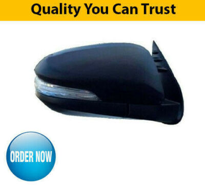 Toyota Hilux Door Wing Mirror Electric Indicator Textured Driver Side ...