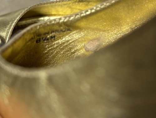 Diane Von Furstenberg Women's Gold Bion Ballet Flats Size 8.5 | eBay