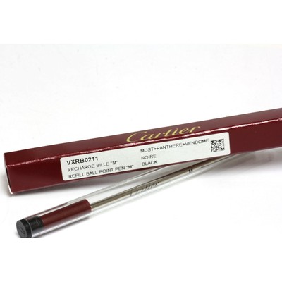 Cartier Ballpoint Pen Replacement Refill VXRB2011 Black Must Panthere ...